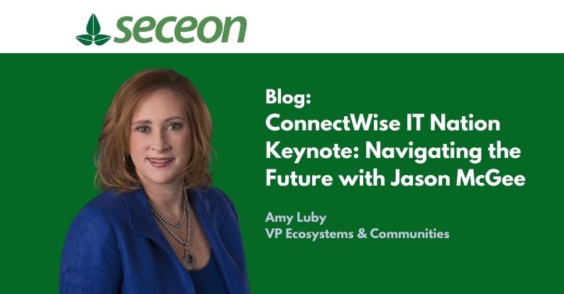 ConnectWise #ITNation Keynote: Navigating the Future with Jason McGee ...